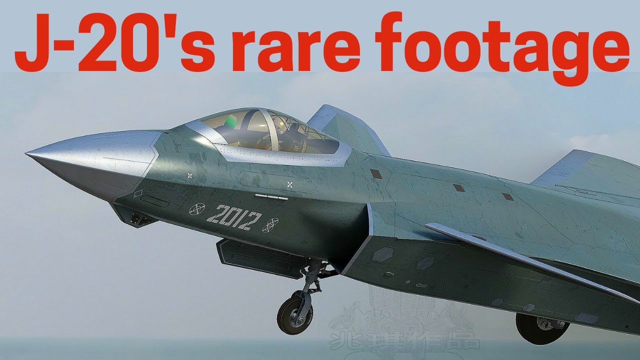 J-20 rare footage showing hard-to-see spots! Major progress in ...
