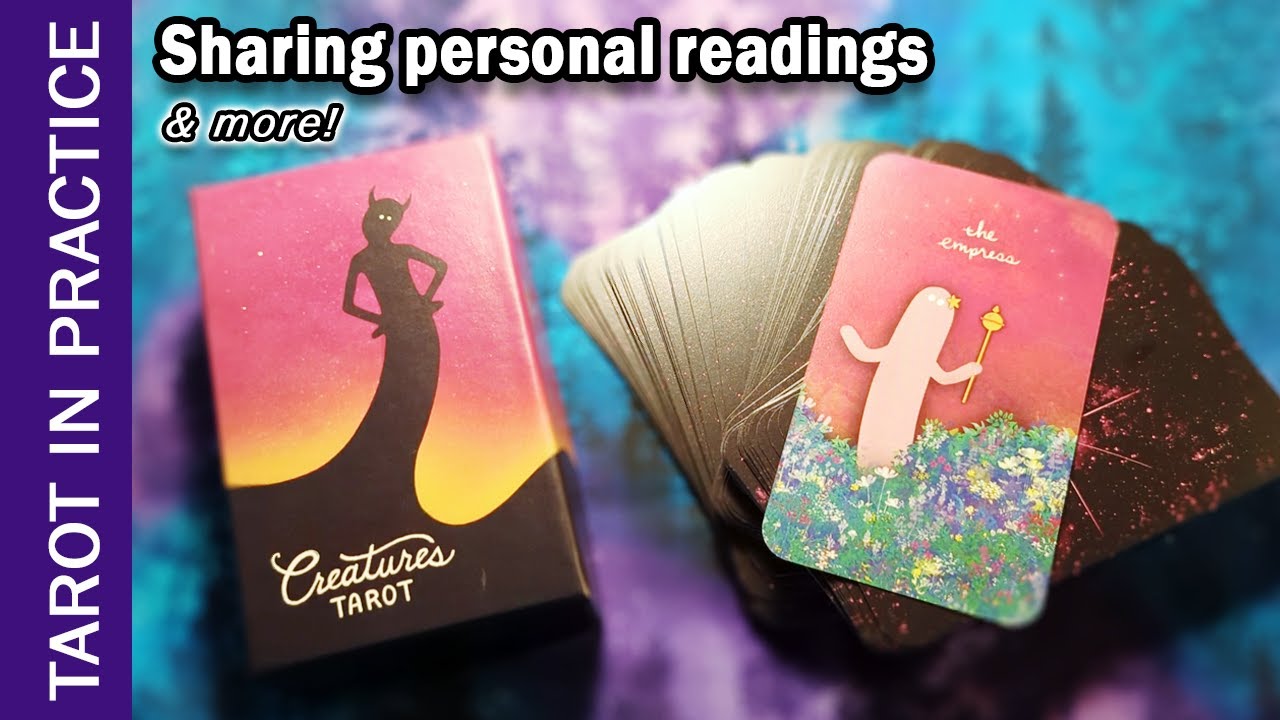 Tarot in Practice: Creatures Tarot Sample readings & my thoughts - YouTube