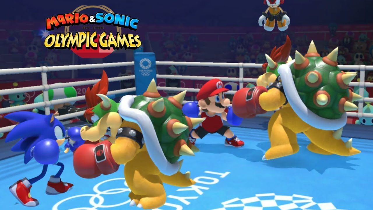 Mario & Sonic At The Olympic Games Tokyo 2020 Boxing Mario + Sonic ...