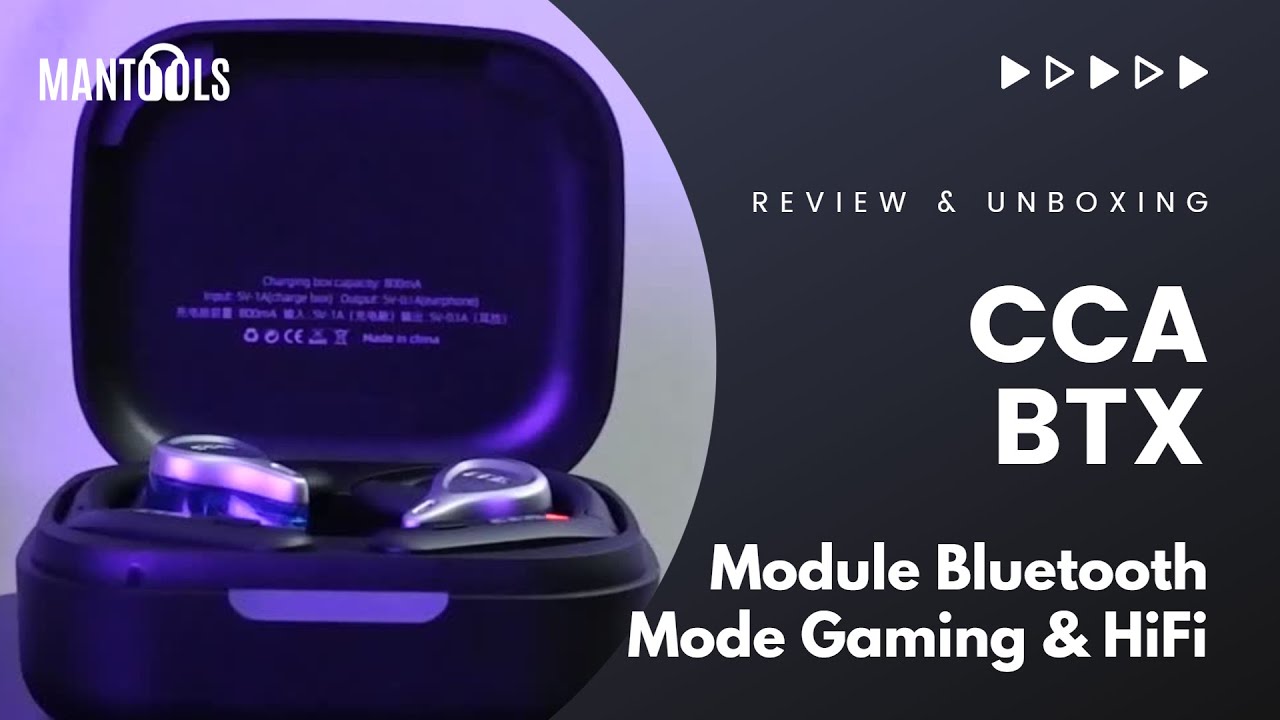 UBAH EARPHONE KAMU JADI TWS SEKARANG! DENGAN CCA BTX | SUPPORT GAMING ...