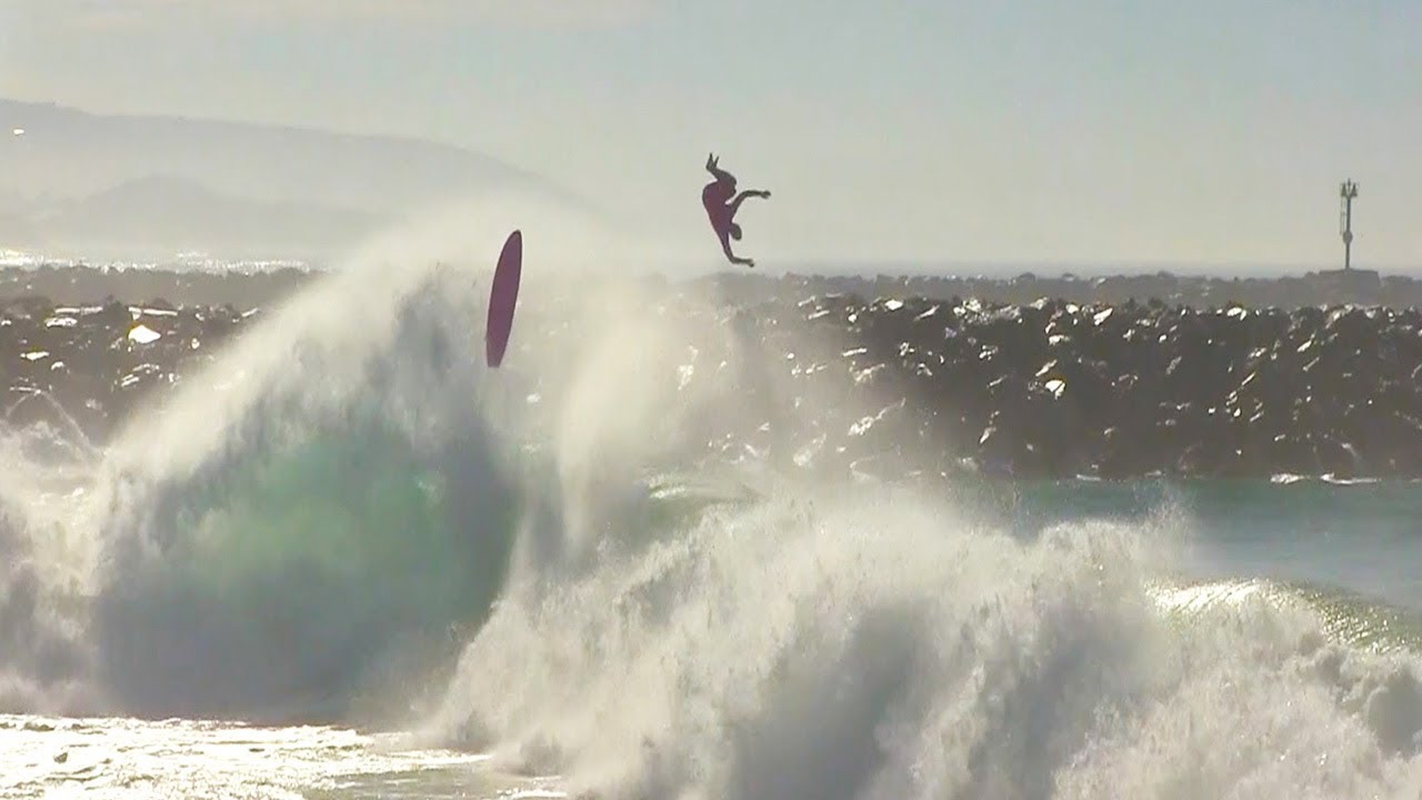 BIG Day at Wedge - Surfers, Bodyboarders & Bodysurfers CHARGING ...