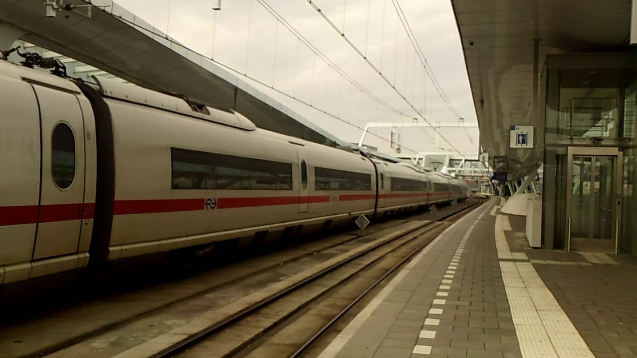 NS International ICE-3M 4652 departing @ Railroad Station Arnhem - YouTube
