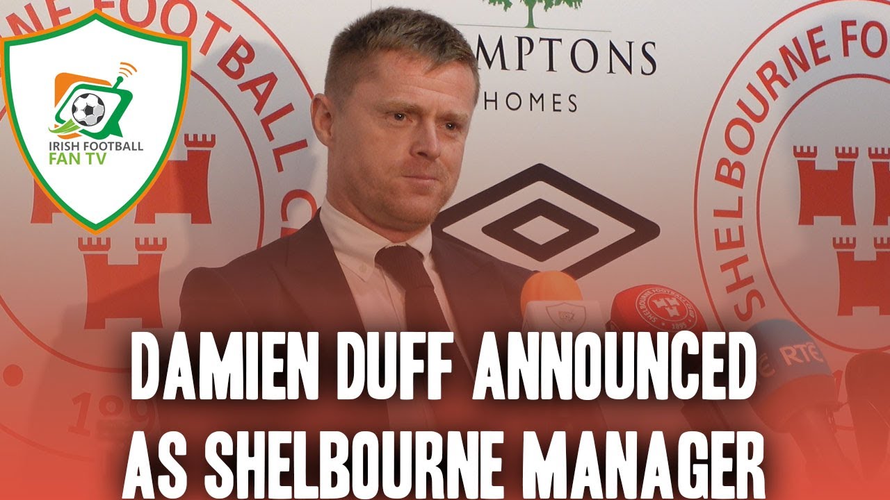 Damien Duff appointed Shelbourne Manager | "Am I Scared? Absolutely ...