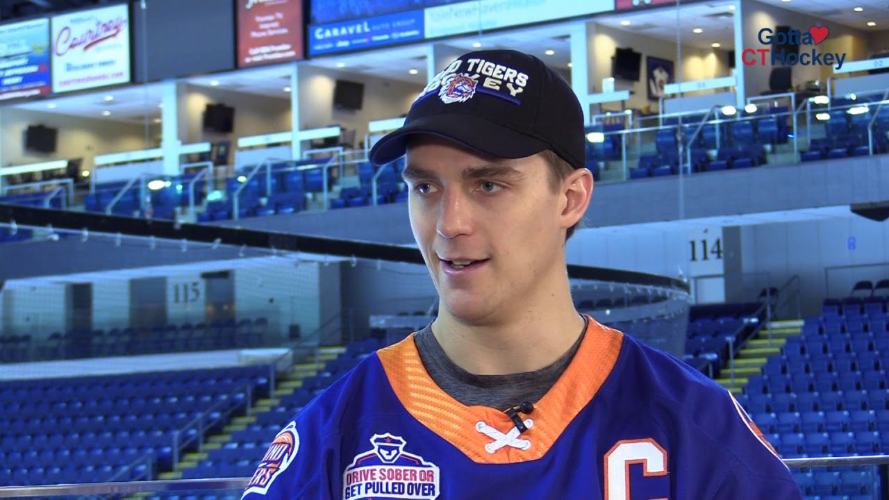 Bridgeport Sound Tigers: Ben Holmstrom - YouTube