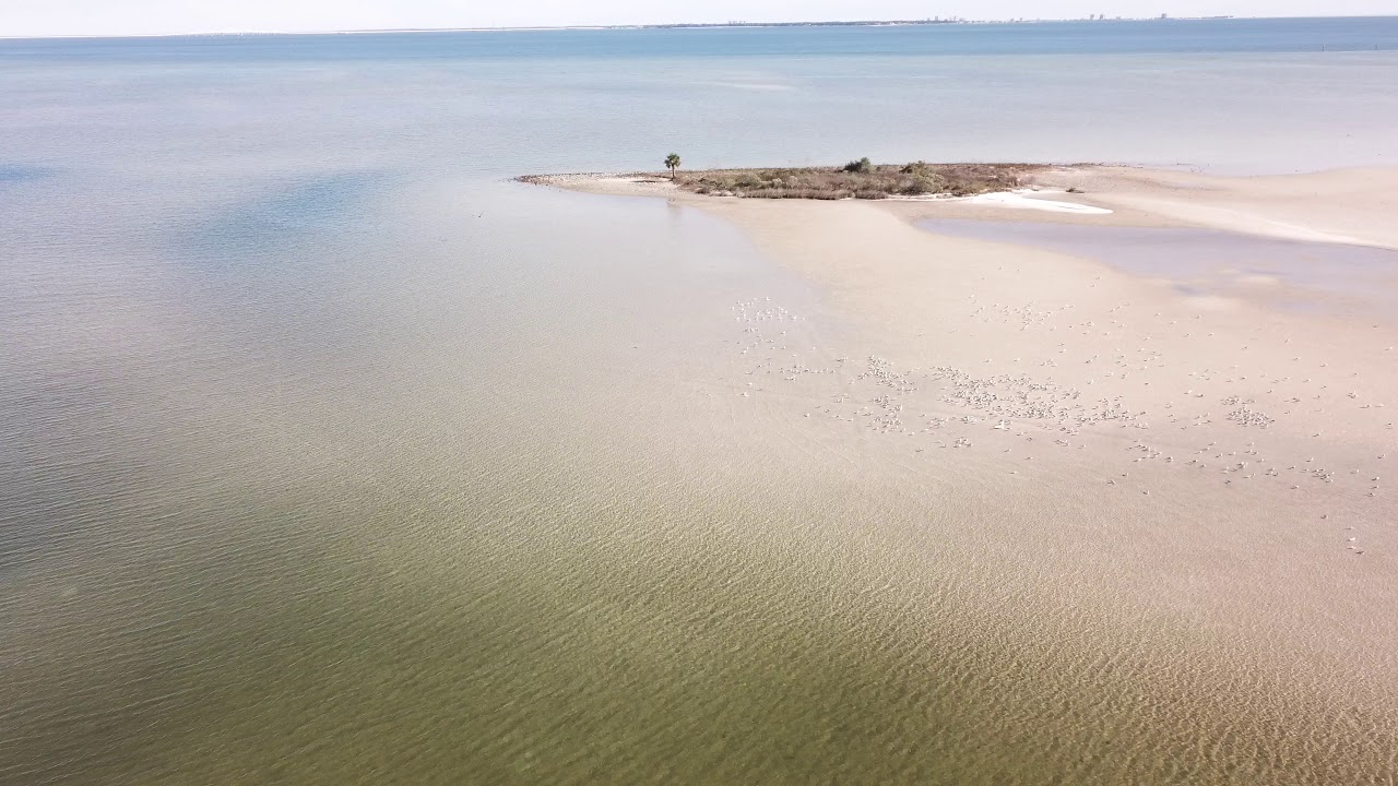 White Island fading away into escambia bay - YouTube