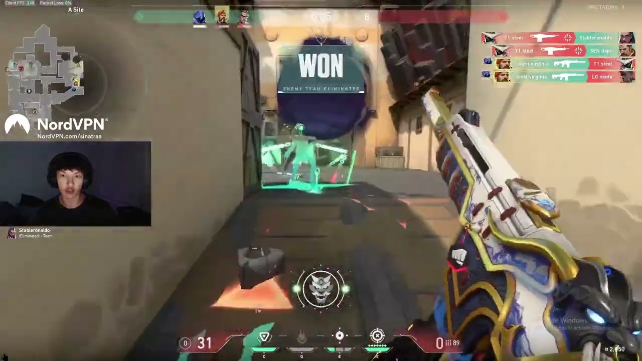 STABLE RONALDO AND SINATRAA DOMINATE VALORANT W/SEN Dapr, Sen Zombs and ...