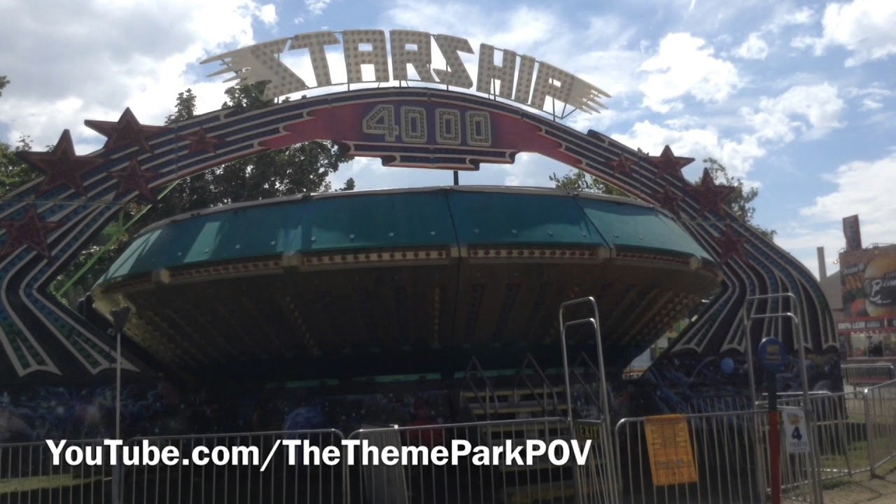 Starship 4000 (Off-Ride) at Utah State Fair - YouTube