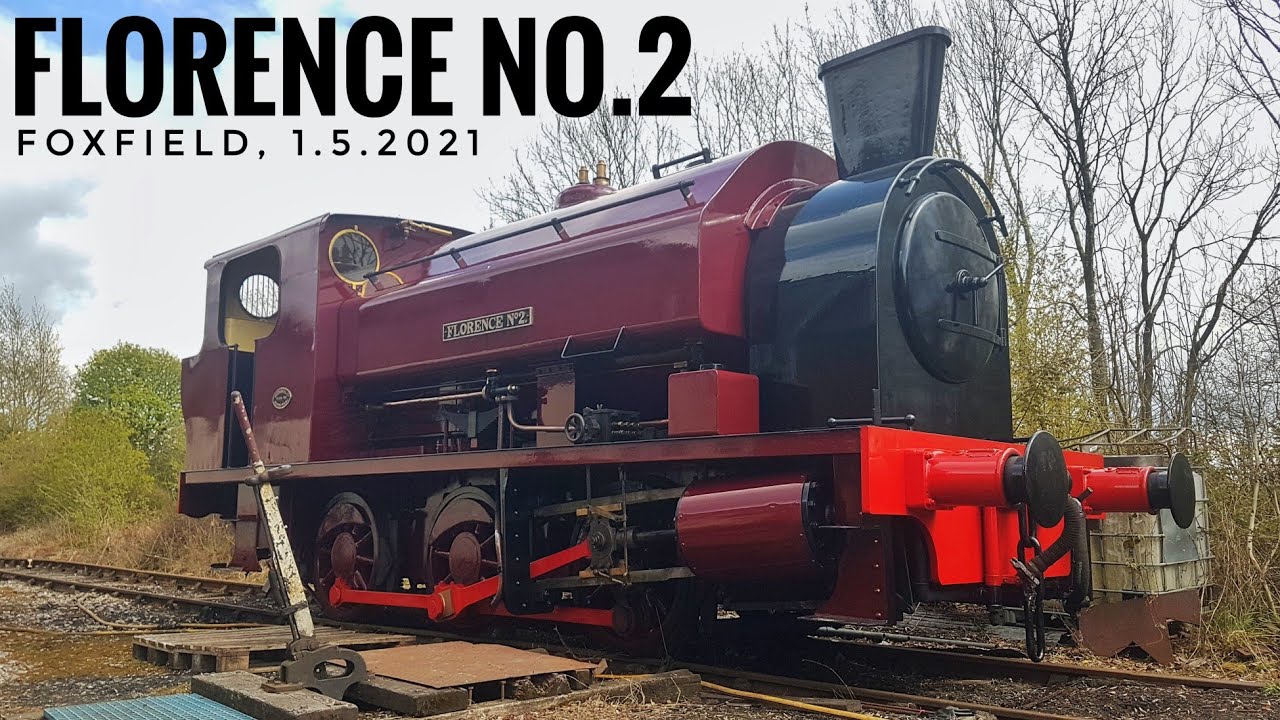 FLORENCE NO.2, FOXFIELD RAILWAY, CAVERSWALL ROAD STATION, BLYTHE BRIDGE ...