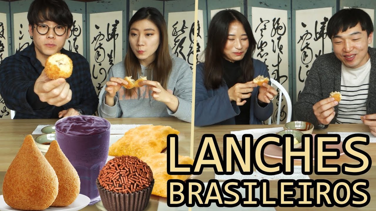 COREANOS EXPERIMENTAM LANCHES BRASILEIROS - YouTube