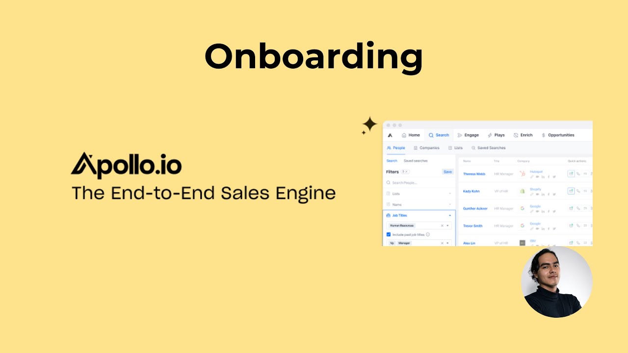 🚀 Aprende a usar Apollo io - Lección 1: Onboarding - YouTube