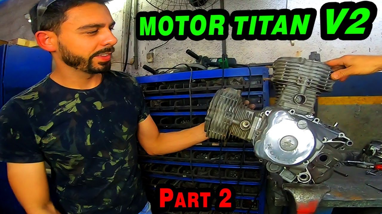 Motor TITAN V2 - Ep. 2 - FAISCA para os 2 CILINDROS.. - YouTube