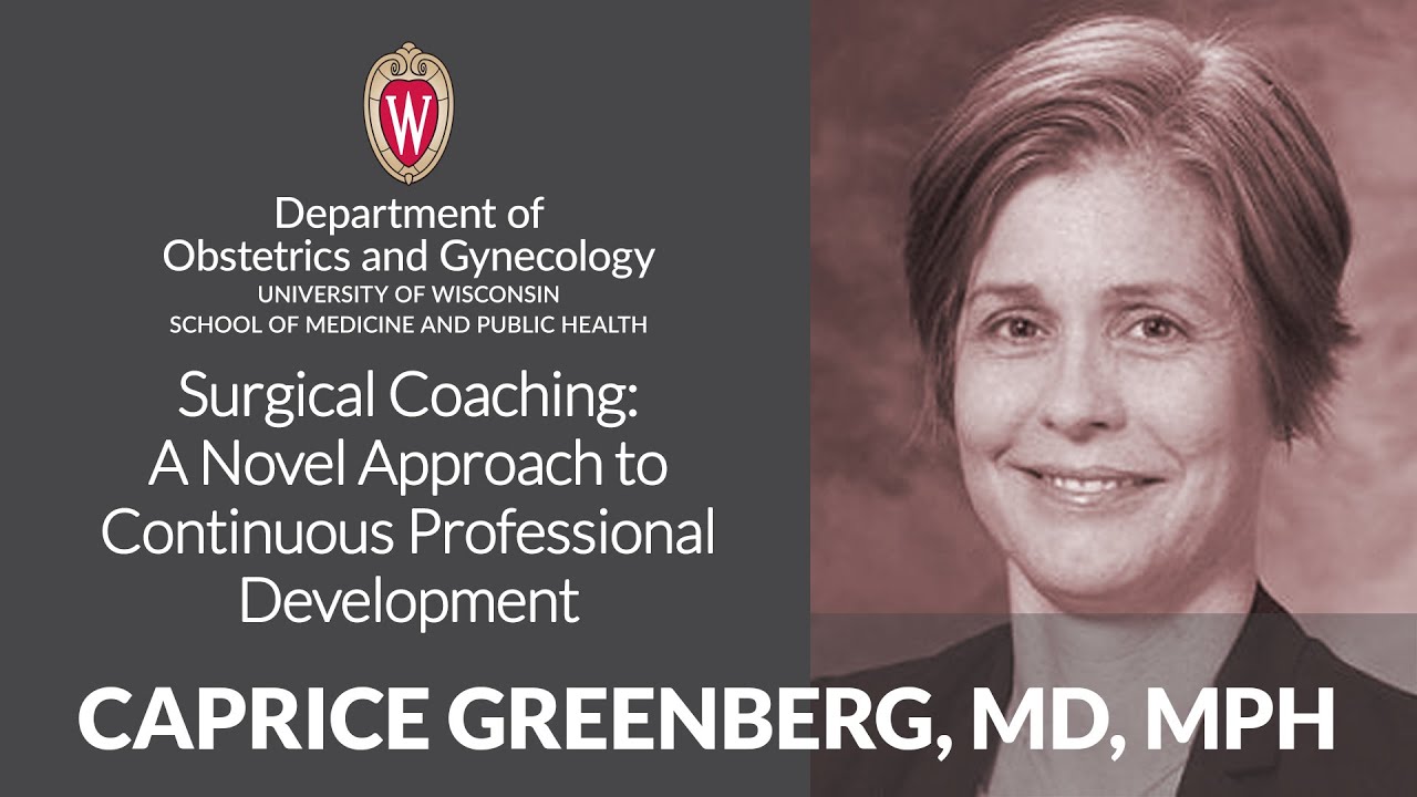Caprice Greenberg. MD, MPH - YouTube