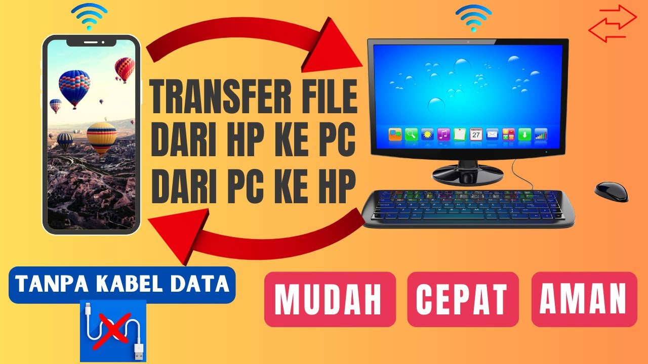 100% Berhasil!!! Tutorial Transfer File Mudah dari PC/Laptop ke HP dan sebaliknya Tanpa Kabel ...