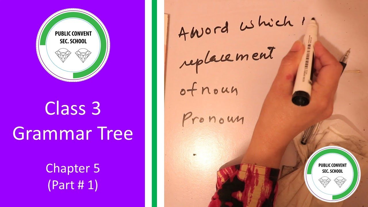 Grammar Tree | Class # 3 | Chapter 5 Pronouns (Part # 1) - YouTube
