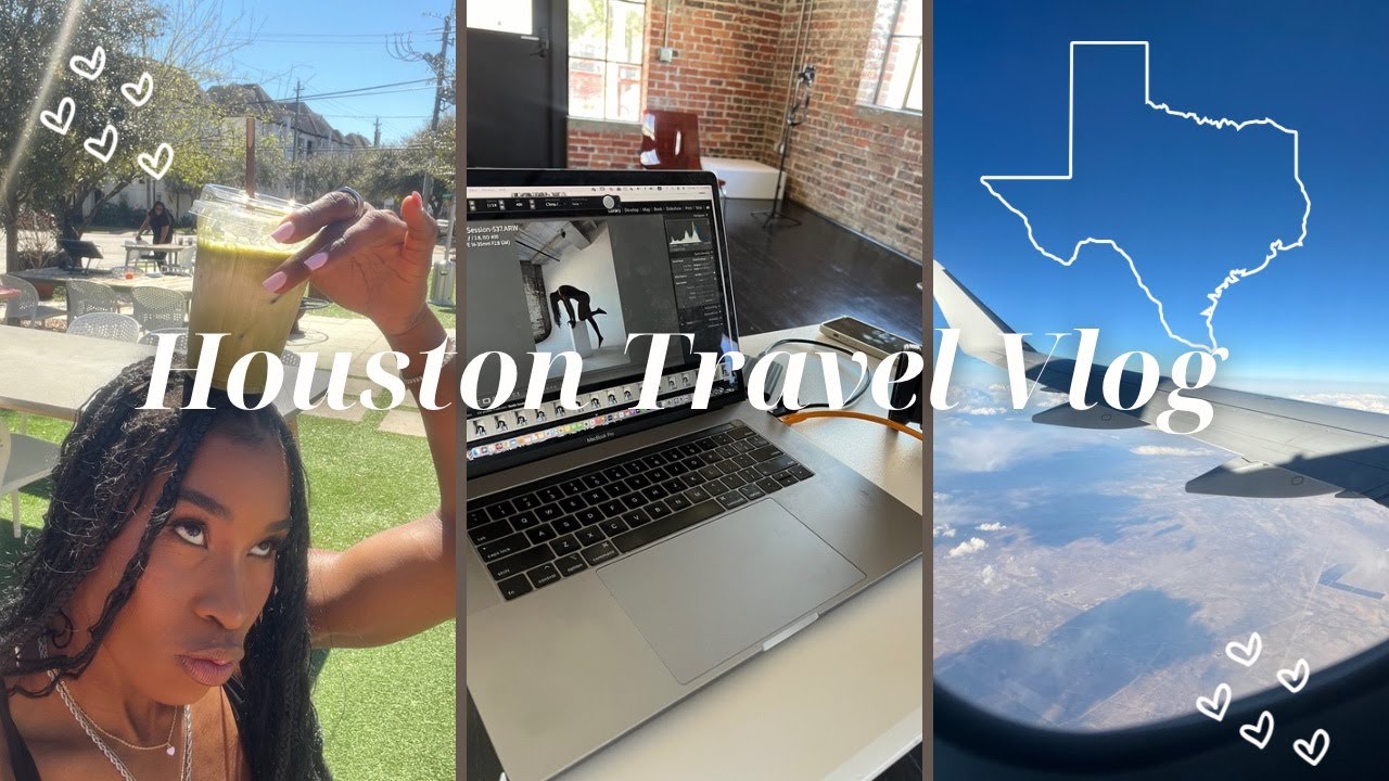 HOUSTON TRAVEL VLOG | BTS PHOTOSHOOT - YouTube