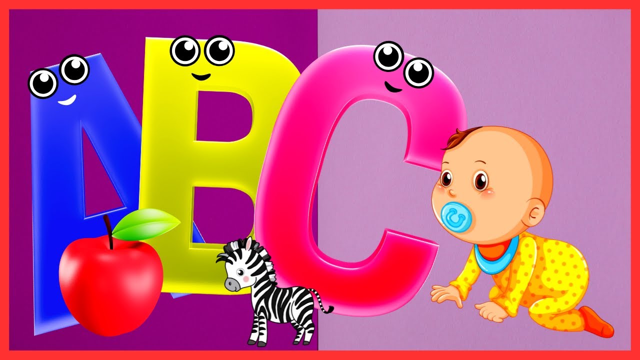 A for apple B for baby |Phonics Song | ABC Song | ABC Phonics Song ...