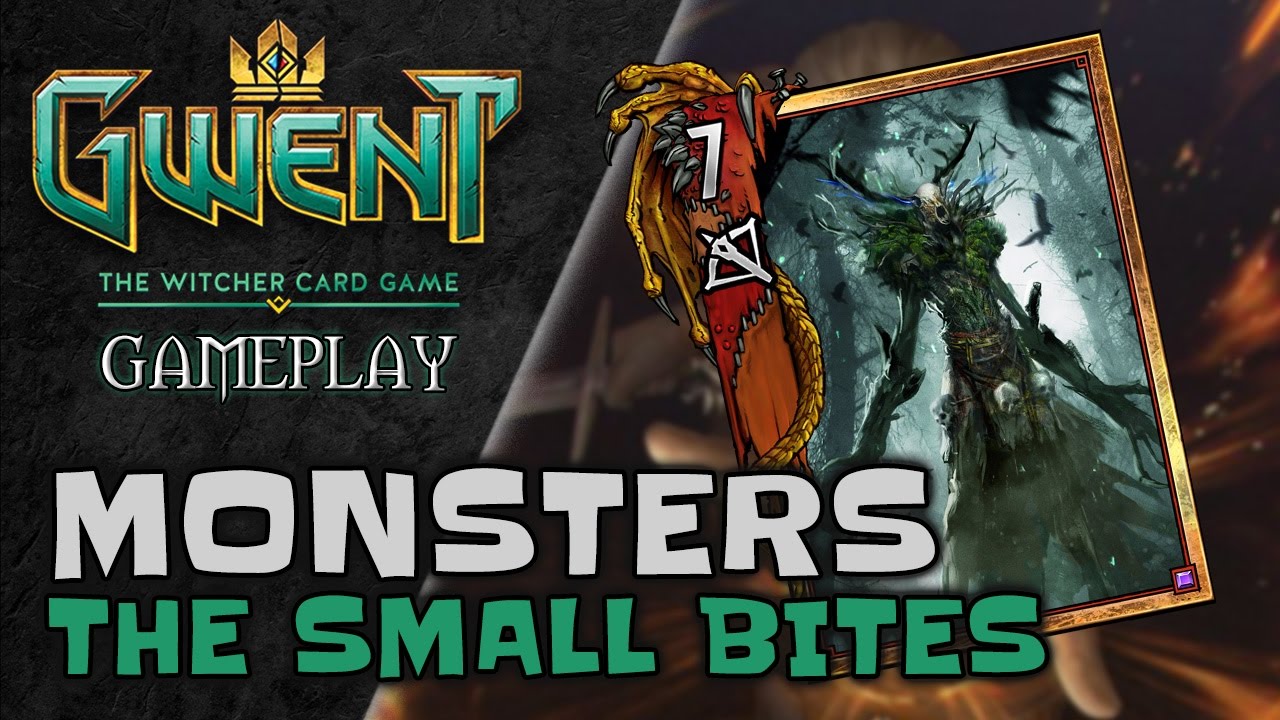 GWENT: Beginner Monster Deck Gameplay with Commentary 👾 - YouTube