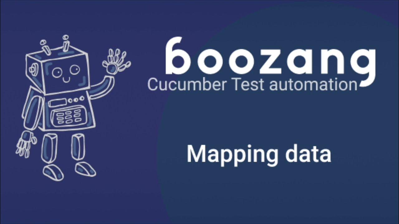 Boozang Test automation with Cucumber #17: Mapping data - YouTube