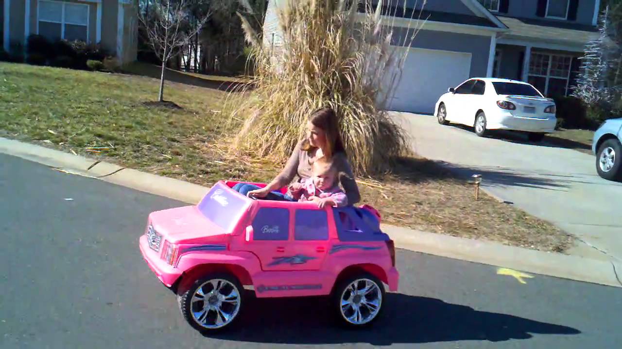 Mom and Mer pimping the Caddy - YouTube