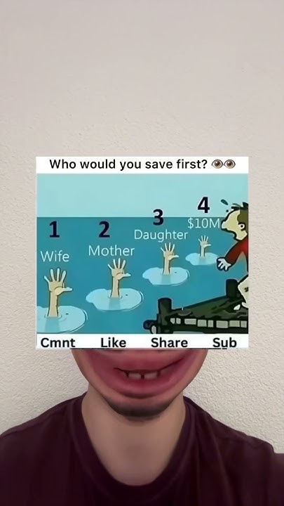 Who would you save? - YouTube