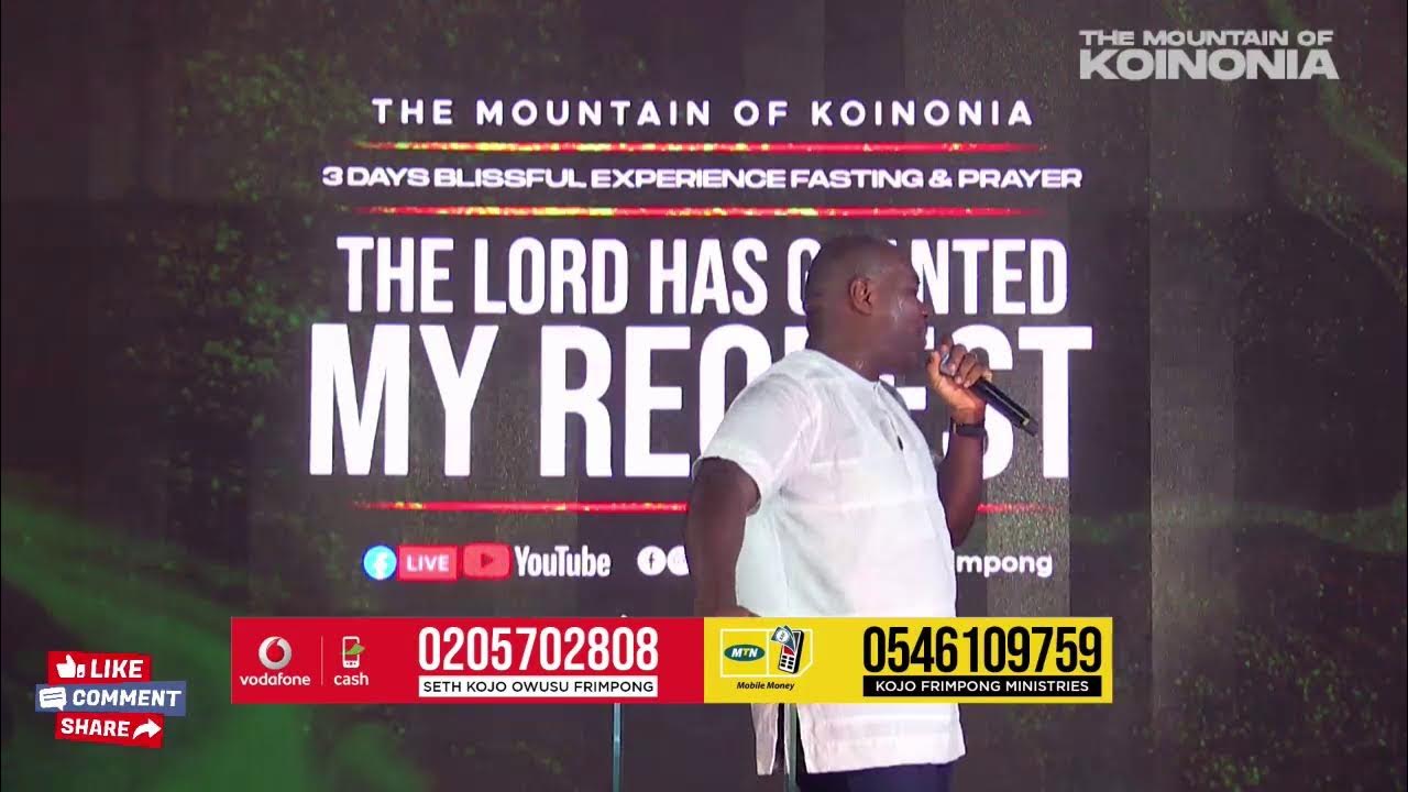 The Mountain of Koinonia | 11th October, 2023 - YouTube
