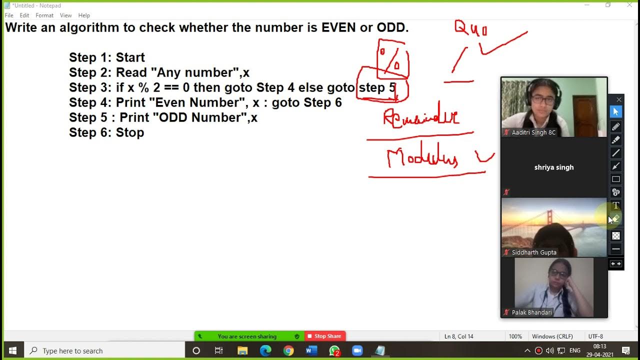 Class 8C 29 April 21 - YouTube