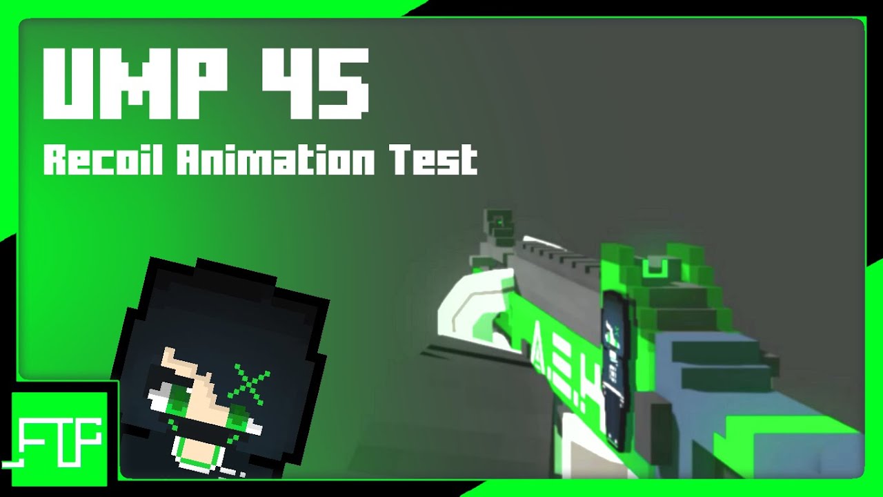 UMP 45 - Recoil Animation Test | Mine Imator - YouTube