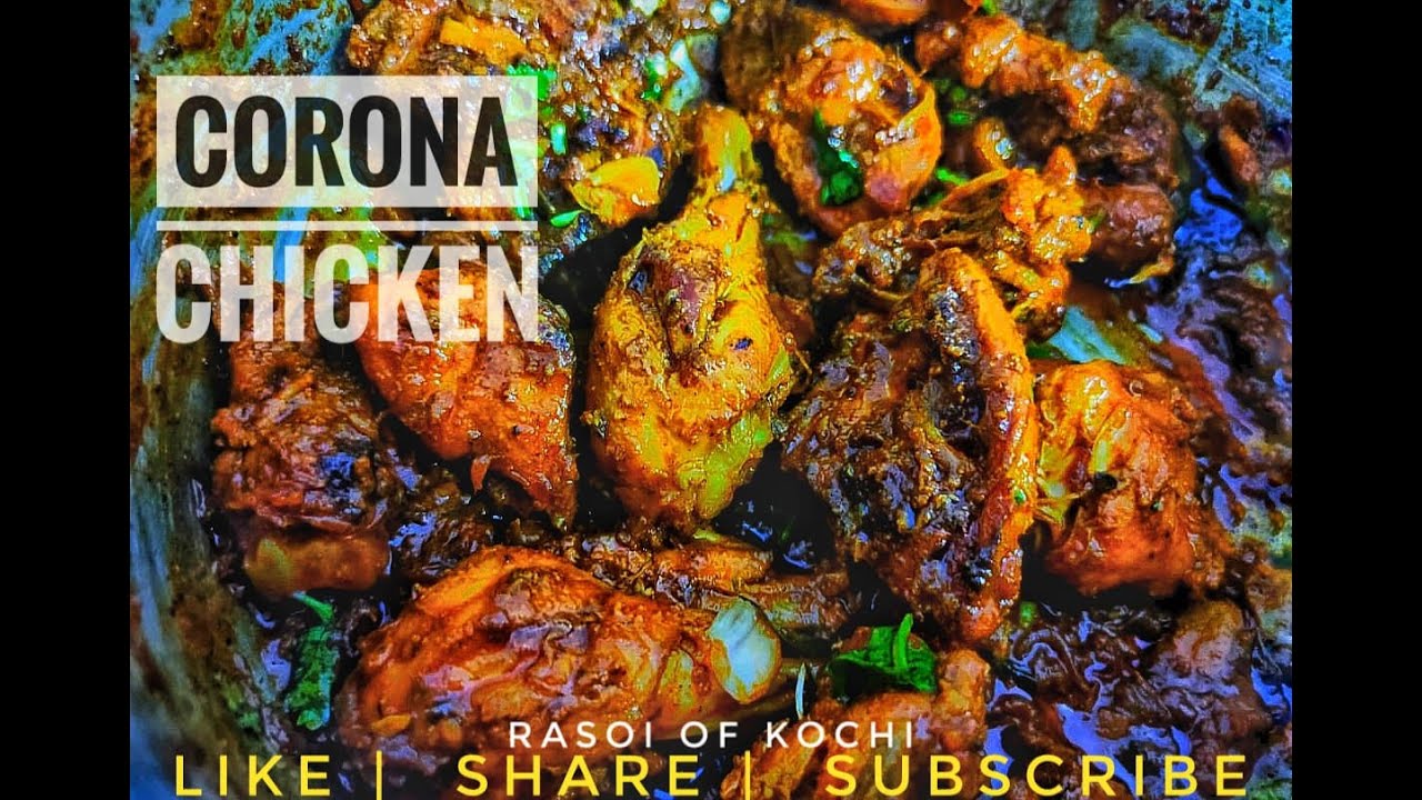 #Corona Time with Corona Chicken Fry Roast with #Chudan Porotta # ...