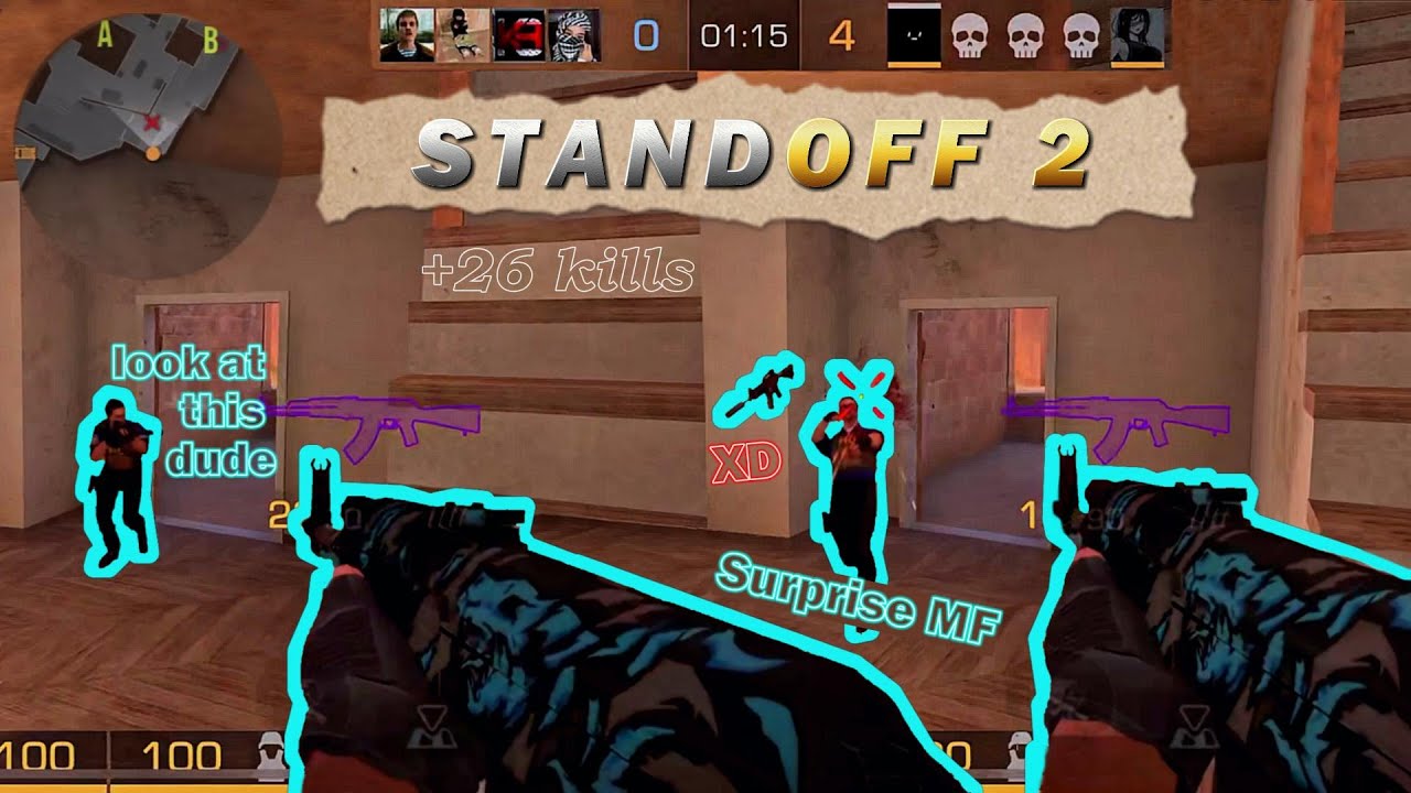 Epic STANDOFF 2 Competitve Match Gameplay | +26 Kills - YouTube