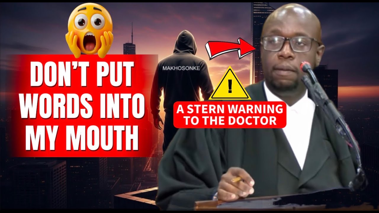 SHOCKING MOMENT AS MAKHOSONKE EXPLODES AS DR SIBANDA MAKES ASSERTIONS ...
