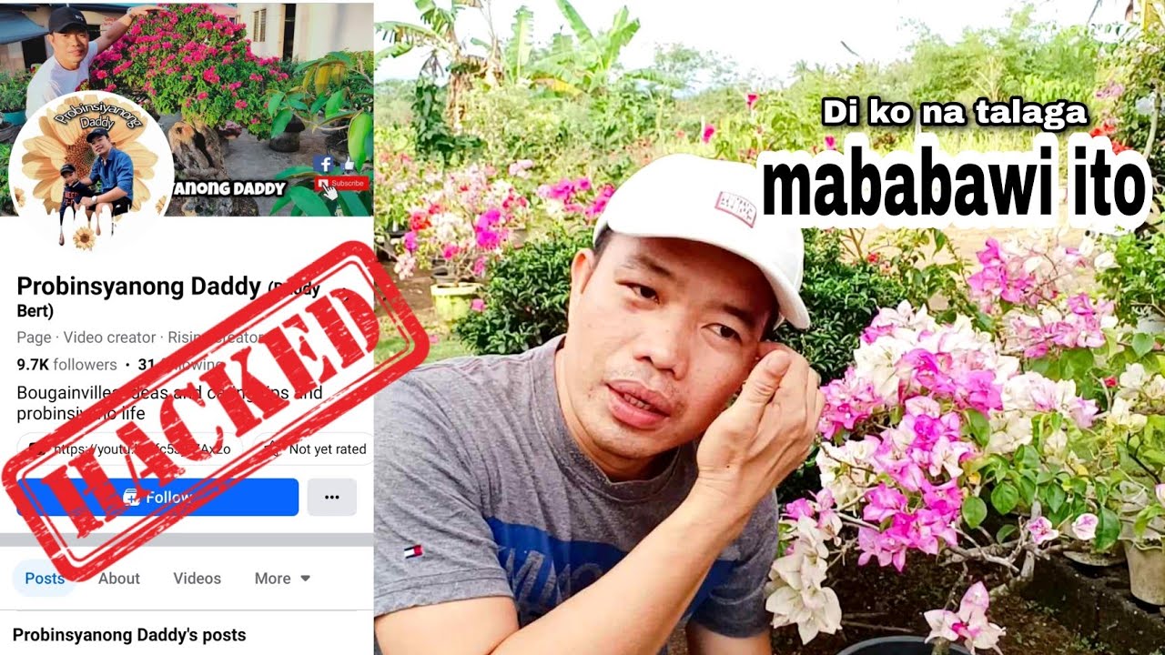 FB page ko na Probinsyanong Daddy di ko na talaga marecover. Hacked na ...
