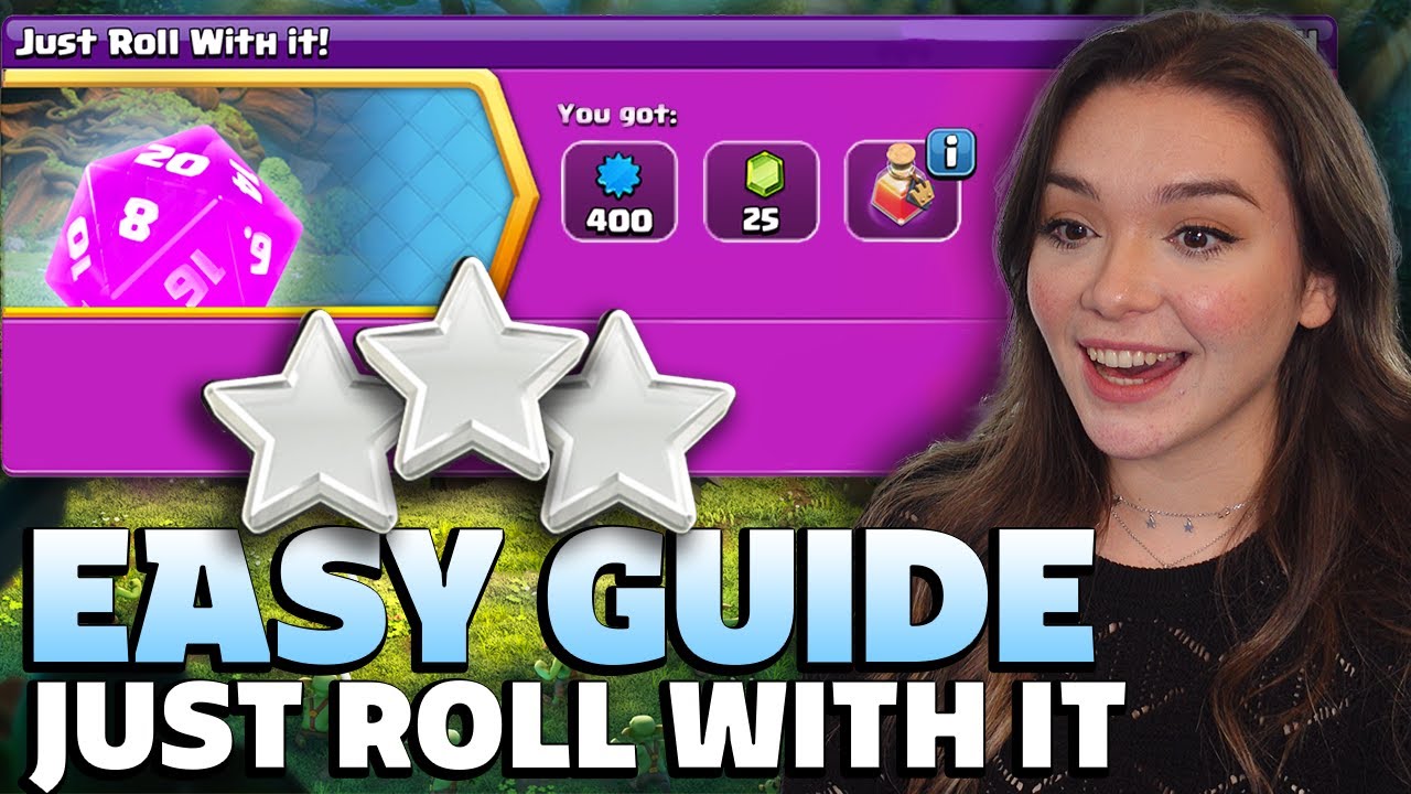 EASY 3-Star Guide: Just Roll with it Challenge in CoC! - YouTube