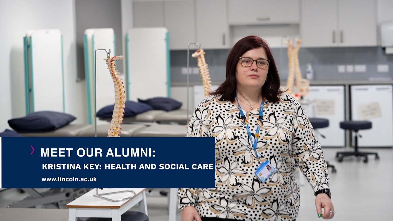Meet Our Alumni: Kristina Key, Health and Social Care - YouTube