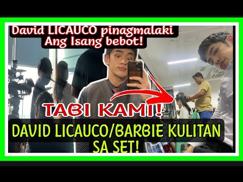 DAVID LICAUCO GANITO PALA KAKULIT SA TAPING NILA NI BARBIE FORTEZA|BEBOT LAMAN NG SOCMED NI ...