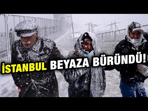 İstanbul 2026'ya kar yağışı ile girdi! İşte kentten kar manzaraları...