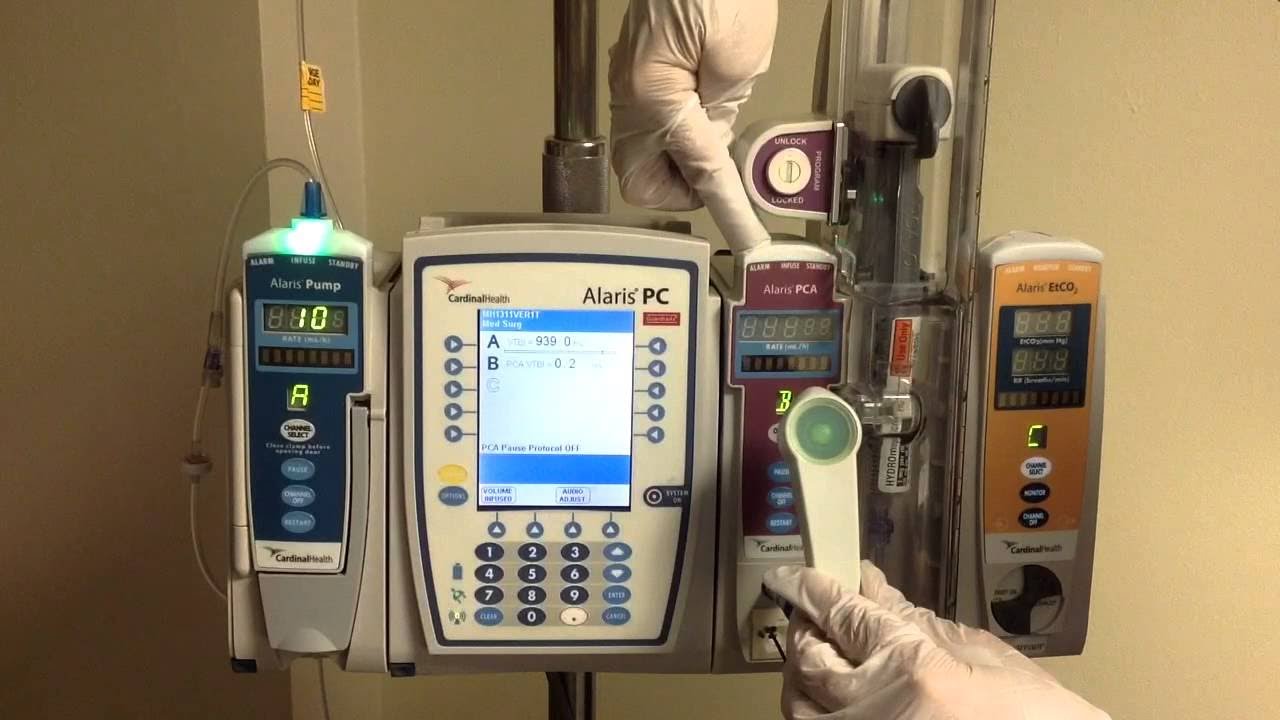 PCA Pump Setup - YouTube