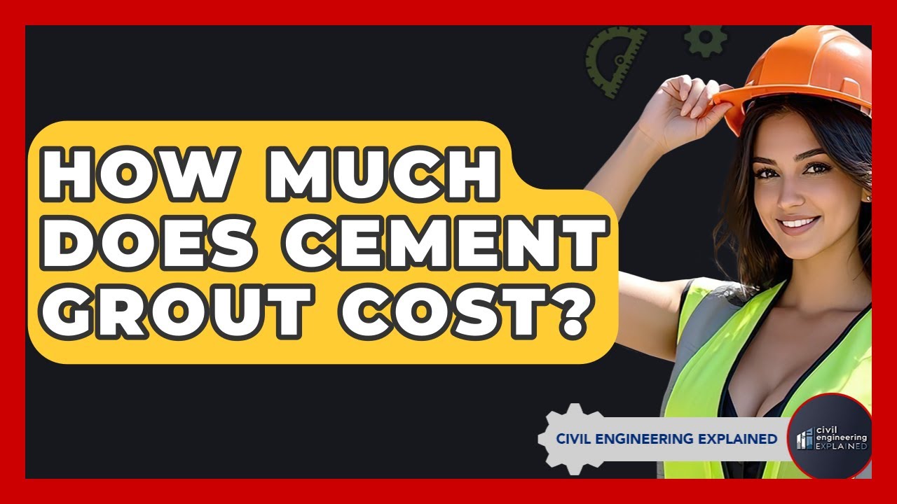 How Much Does Cement Grout Cost? - Civil Engineering Explained - YouTube