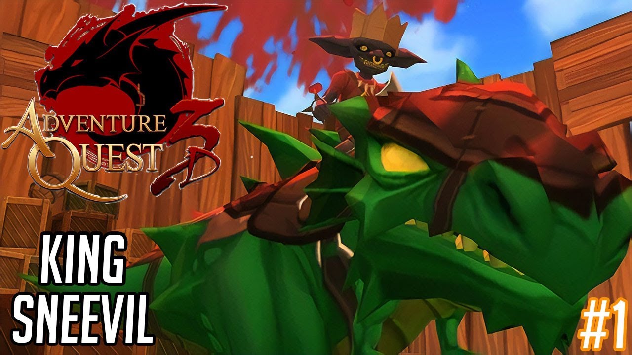 SNEEVIL FORT || Adventure quest 3D || #2 - YouTube