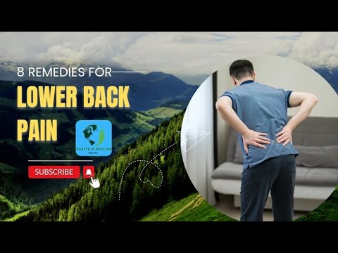 🌿8 Natural Remedies for Lower Back Pain Relief - YouTube