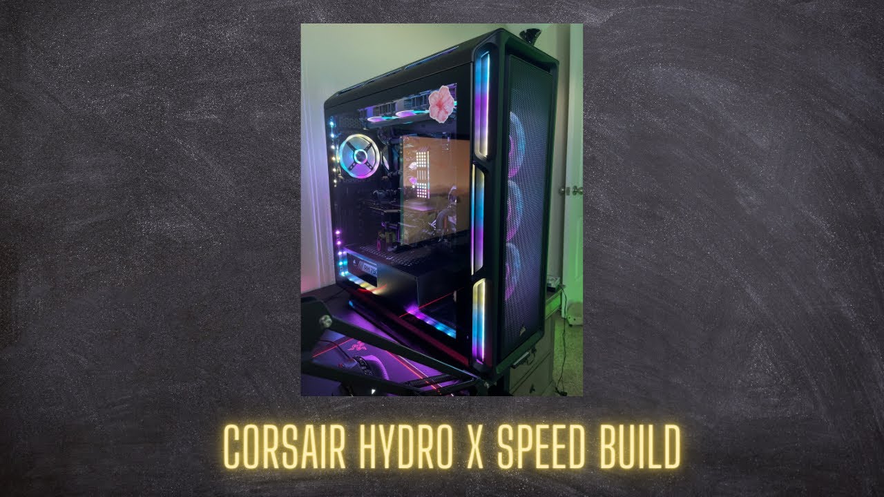 Corsair Hydro X 5000T Speed Build - YouTube