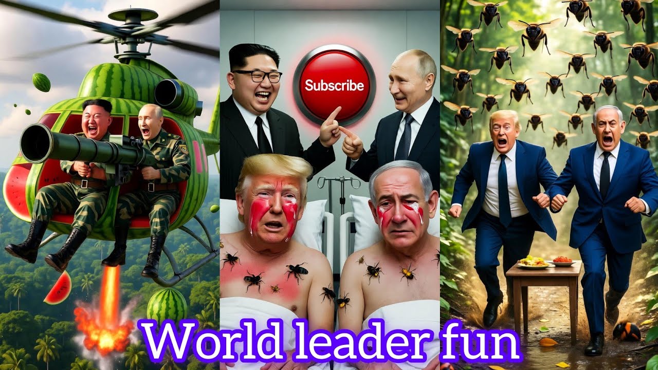 World leaders most funny combo video | Dictator in action | Dictator ...
