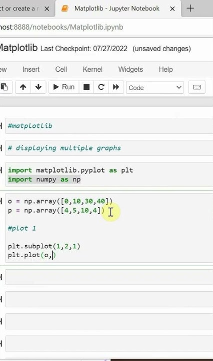 Sub plots using matplotlib - YouTube
