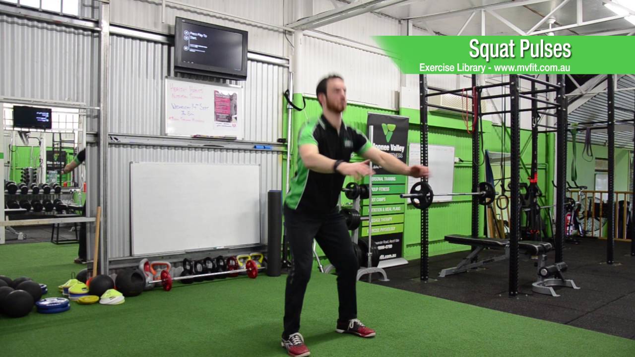 Squat Pulse - Exercise Tutorial - Fitness Experts - YouTube