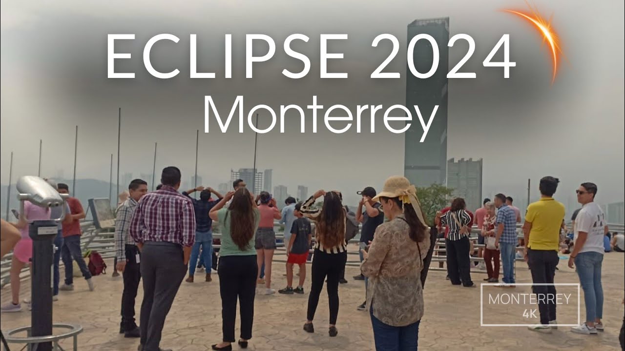 [ 4K ] Eclipse Solar 2024 Monterrey Nuevo León México - Walking tour - Monterrey 4K #asmrwalk ...