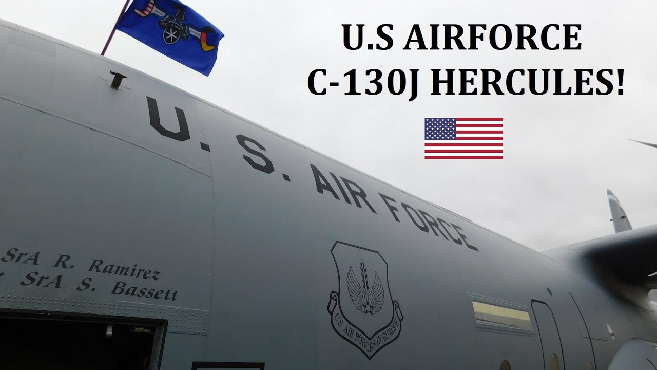 Inside a U.S Air Force C-130J Hercules! #USAIRFORCE - YouTube