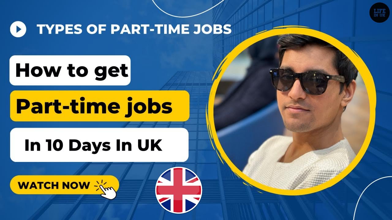 PART TIME Jobs for students in #London || #JOBS in UK || PART TIME JOB ...