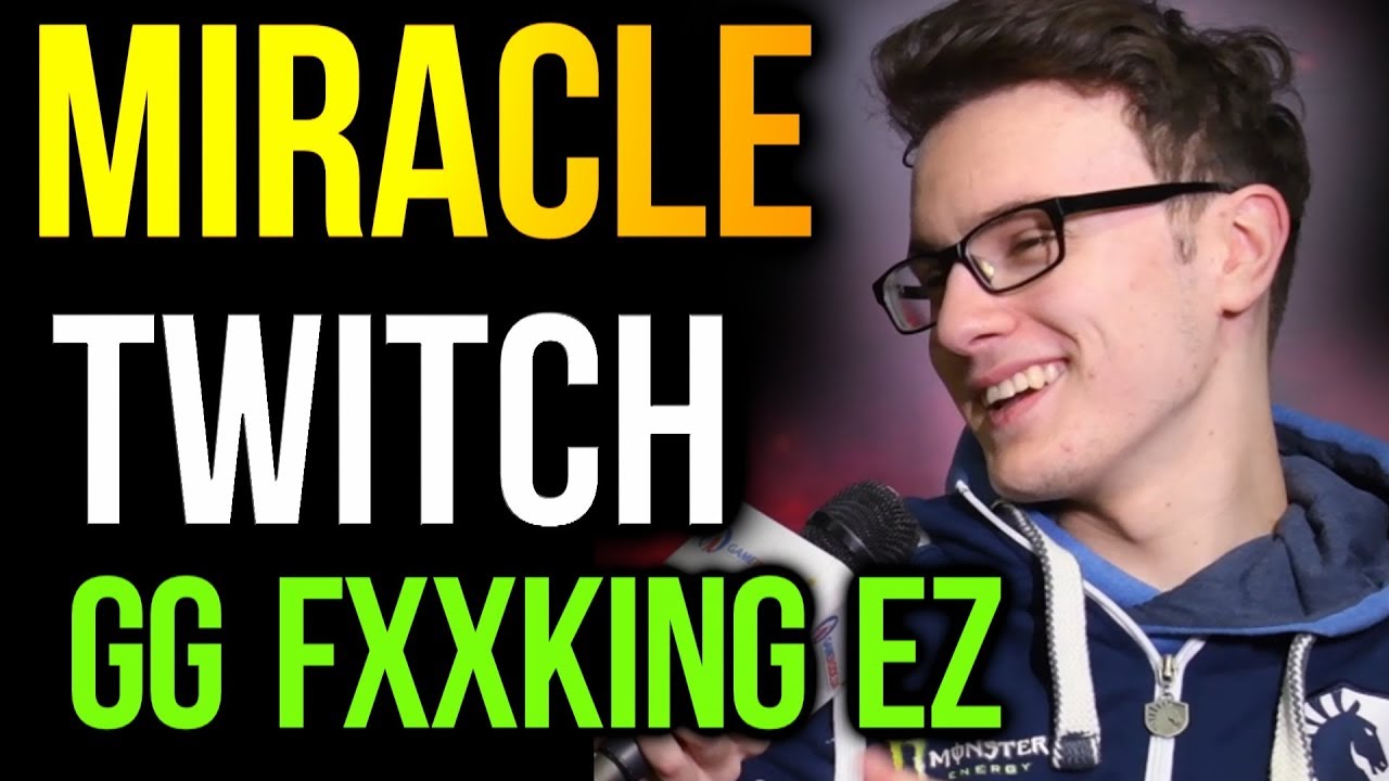 Miracle- Twitch Stream Elder Titan - Damn! GG Fxxking Ez Dota2 - YouTube