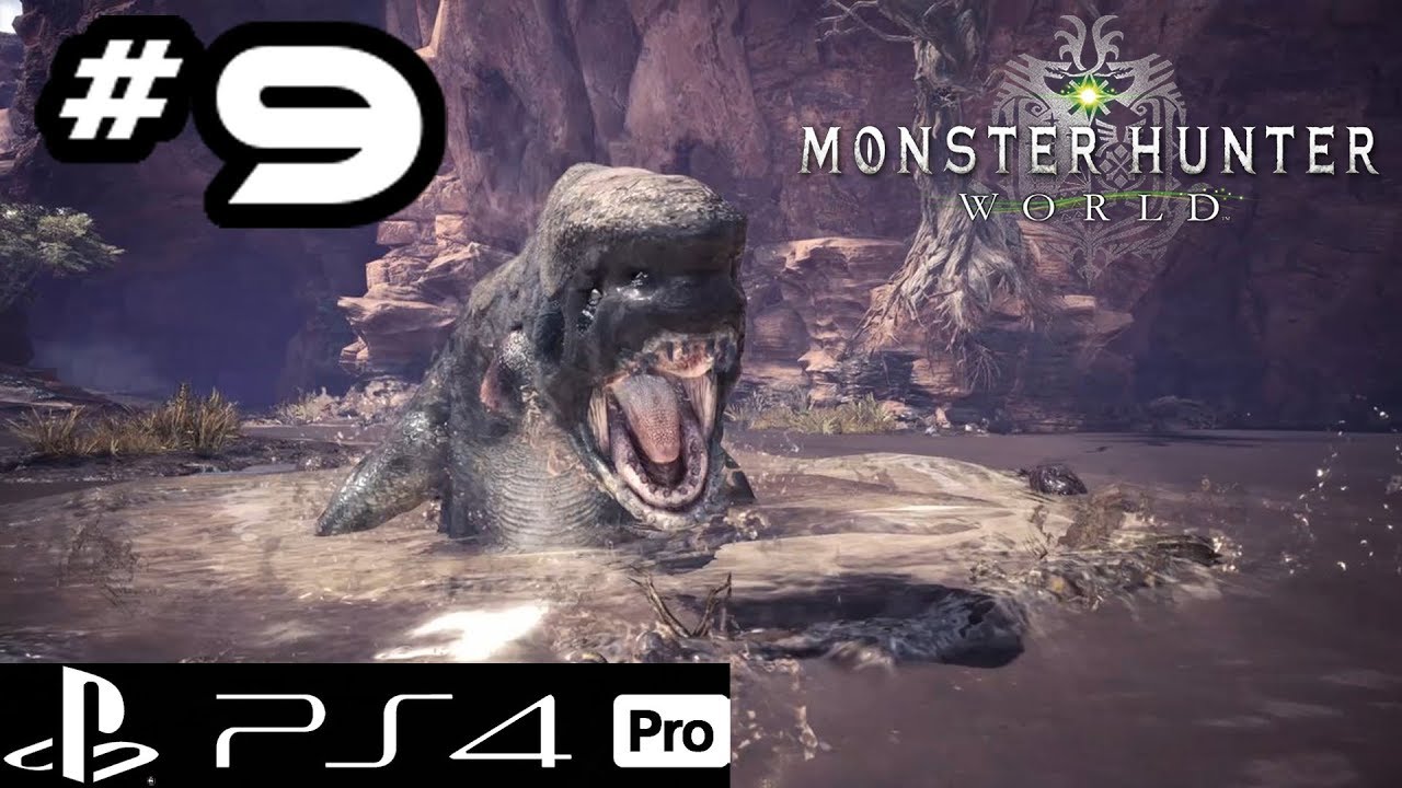 Monster Hunter World I Part 9 - The Swamp Thing I PS4 Pro - YouTube