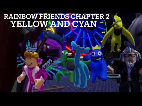 Rainbow Friends🌈 Chapter 2 ODD WORLD | Yellow and Cyan - YouTube