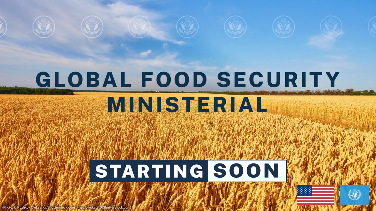 Secretary Blinken participates in a Food Security Ministerial - 3:00 PM ...
